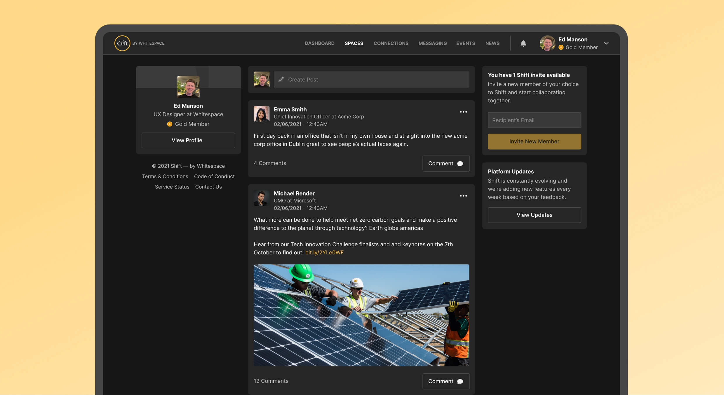 Shift Product Design - Senior UX Designer — Edward Manson