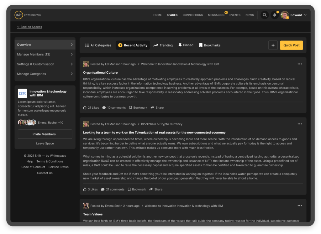 Shift Product Design - Senior UX Designer — Edward Manson